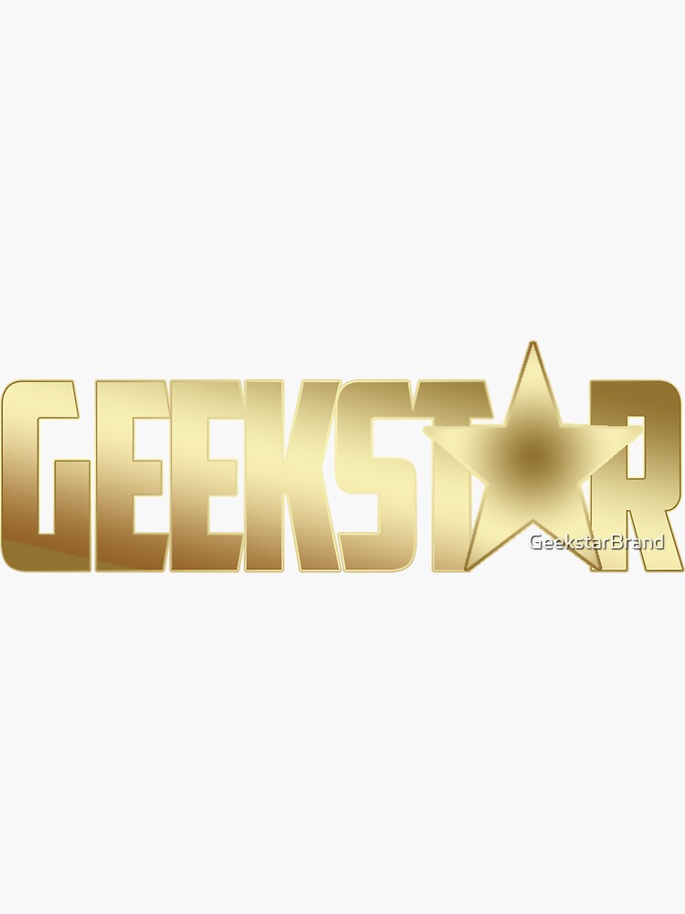 "Geekstar Founders Edition" Sticker for Sale by GeekstarBrand | Redbubble