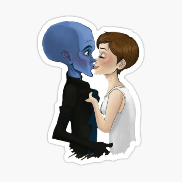 "Megamind (5)" Sticker by Kenshishop | Redbubble