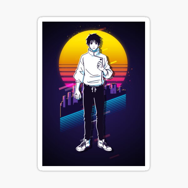 "Jujutsu Kaisen - Yuta Okkotsu *80s retro*" Sticker for Sale by ...