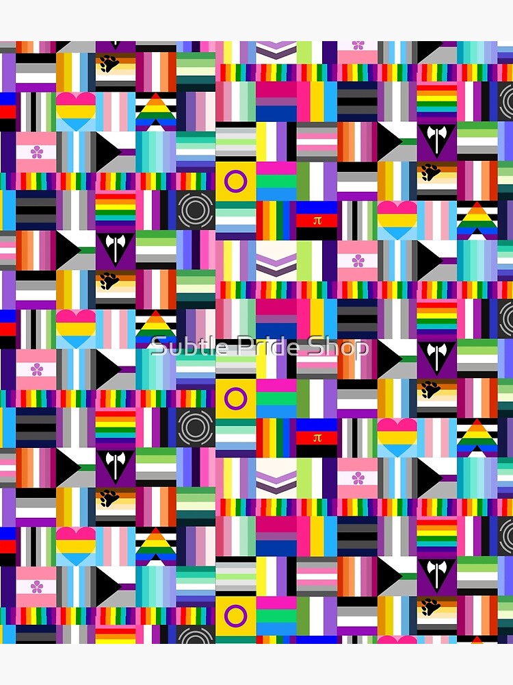 LGBTQIA Pride Flag Collage. LGBTQ Pride Backpack sold by Imran Anwar ...
