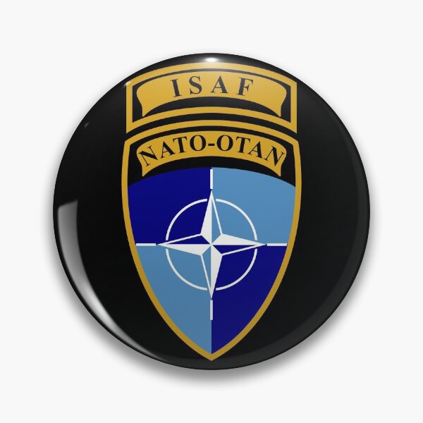 "International Security Assistance Force (ISAF) NATO-OTAN" Pin for Sale ...