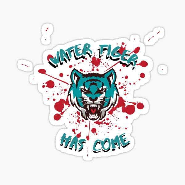 "Water tiger has come. 2022 animal symbol" Sticker for Sale by Gulldio ...