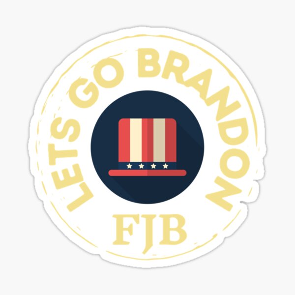 "Retro Fjb Lets Go Brandon " Sticker for Sale by MorganGardine | Redbubble