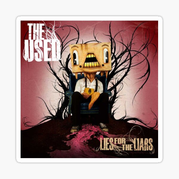 "Lies for the liars" Sticker for Sale by ShakitaStoverat | Redbubble