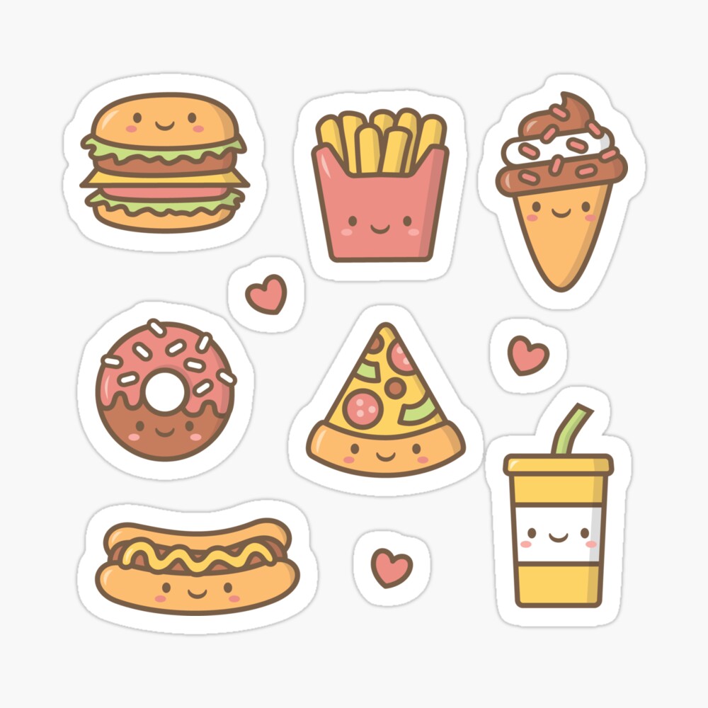 Cute Food Doodles