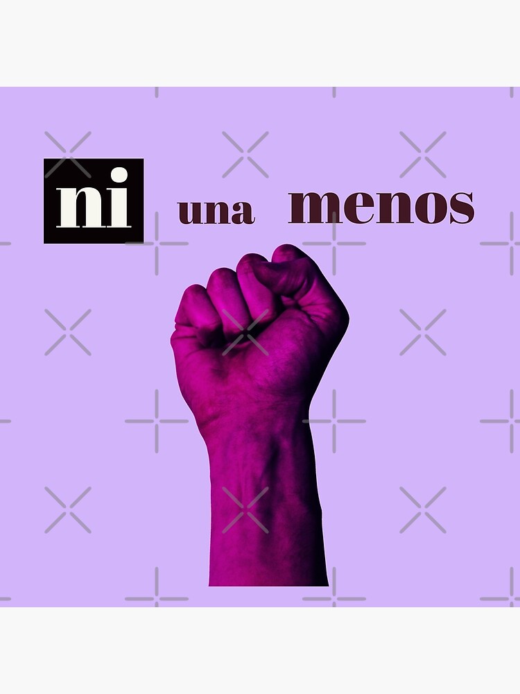 Ni una menos movement - protest design Premium Matte Vertical Poster ...