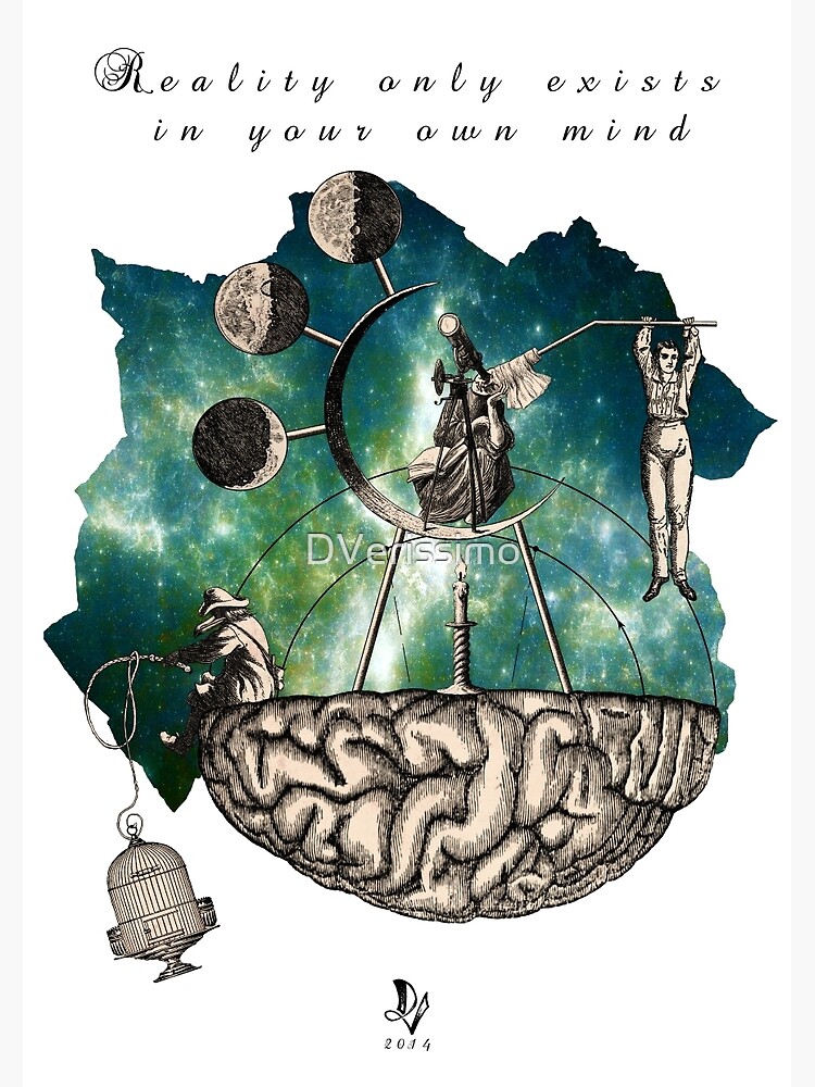 "Subjective Reality" Poster for Sale by DVerissimo | Redbubble