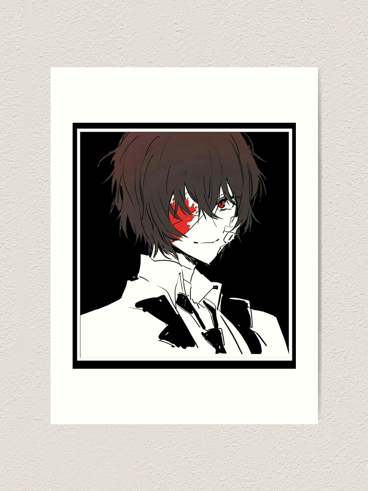 "dazai osamu" Art Print for Sale by hendrixsck | Redbubble