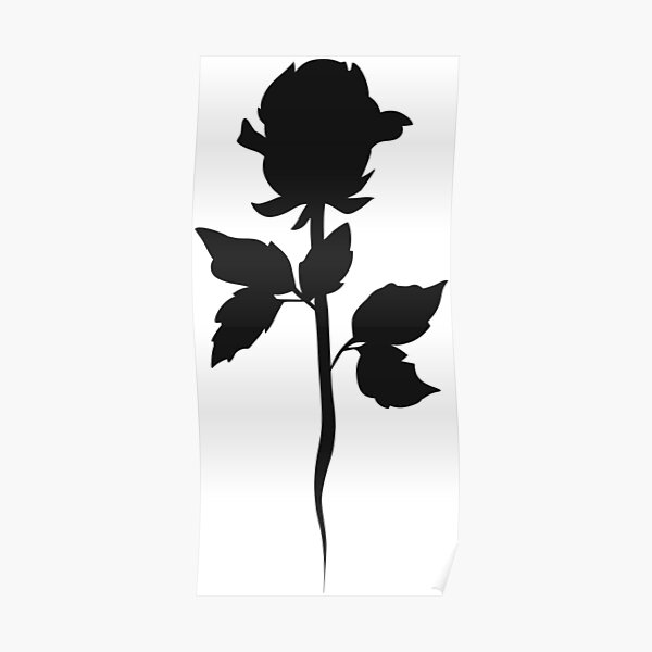 "Black Rose" Poster for Sale by ArteriaCult | Redbubble