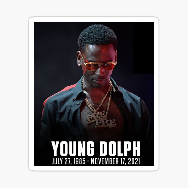 "Young Dolph" Sticker by OfTheDayFashion | Redbubble