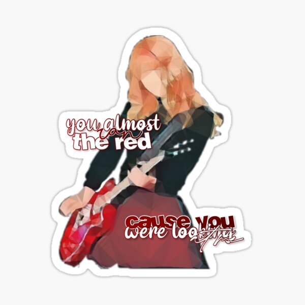 "Taylor Swift - All too well" Sticker for Sale by MariaMaaz | Redbubble