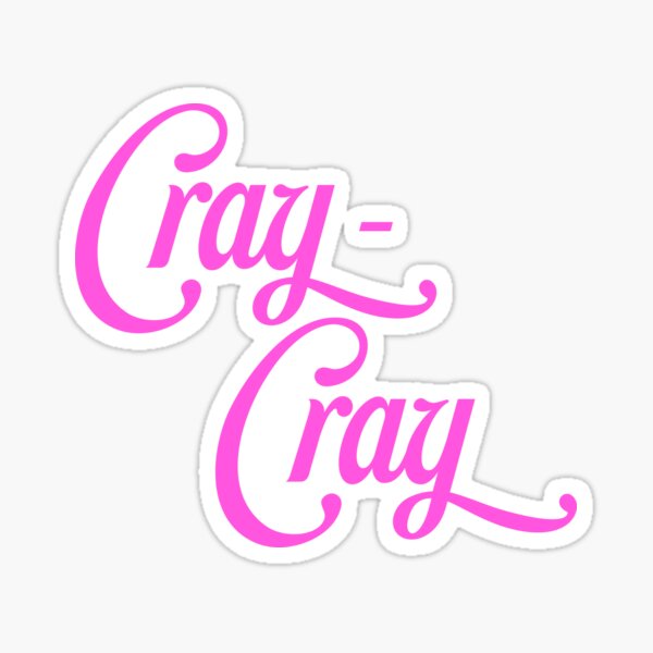 "Cray Cray | 2000s Collection" Sticker for Sale by 90s-Mall | Redbubble