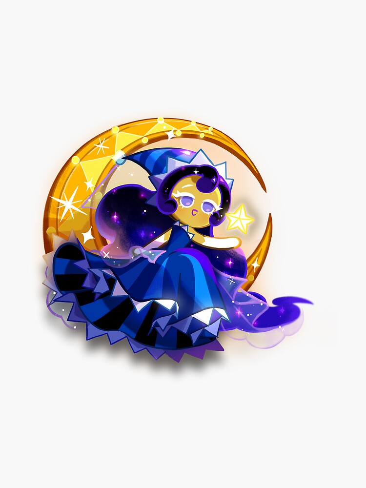 "Moonlight Cookie" Sticker for Sale by mixslip | Redbubble