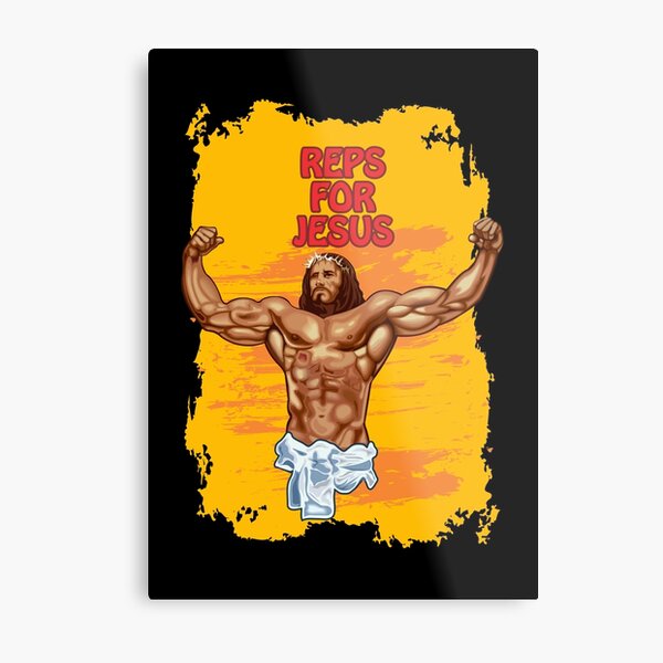 "Reps for Jesus - Swole Jesus - Jesus is your homie so remember to pray ...