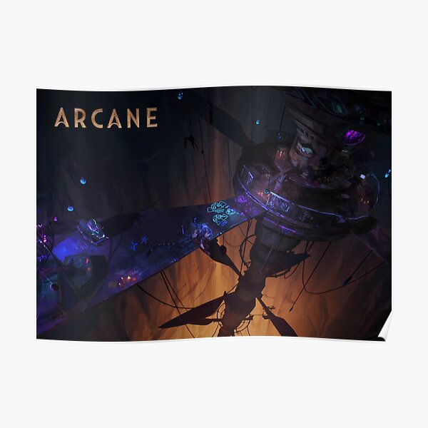 "Arcane Jinx Workshop" Poster by FrogHermit | Redbubble