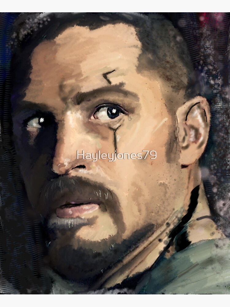 "Tom Hardy" Sticker by Hayleyjones79 | Redbubble