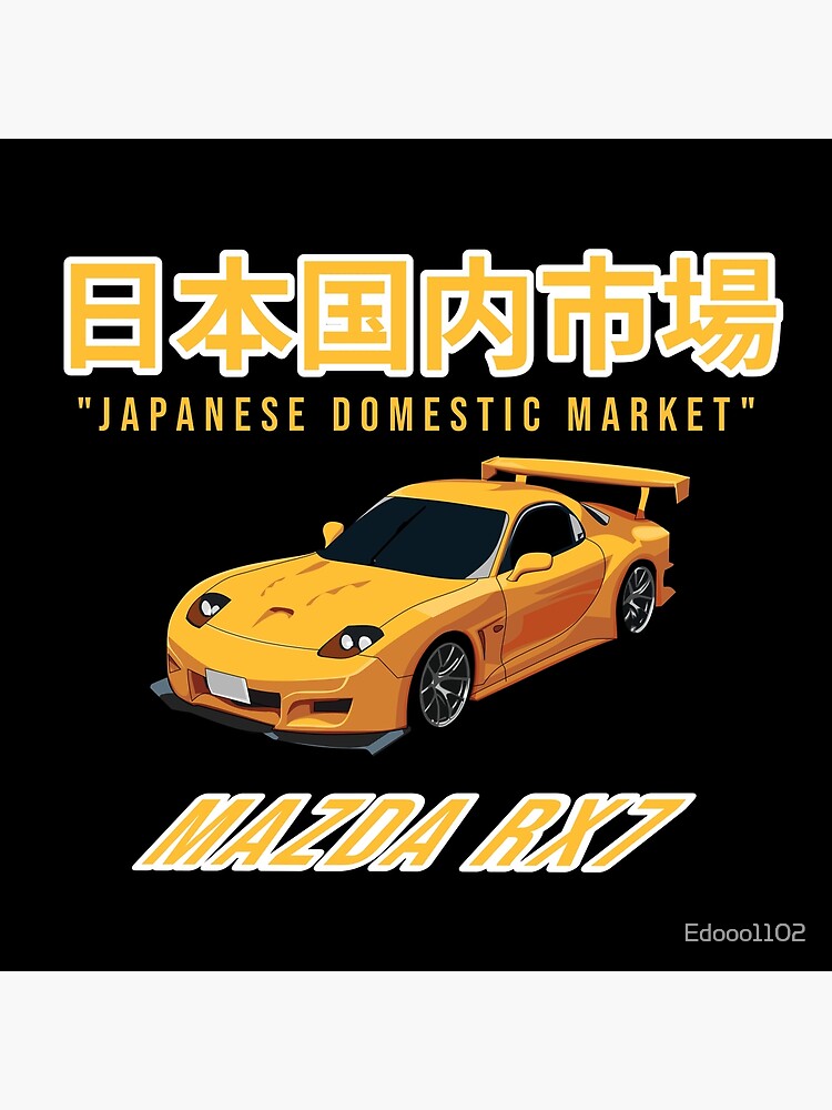 "Mazda rx7 veilside jdm" Poster for Sale by Edooo1102 | Redbubble