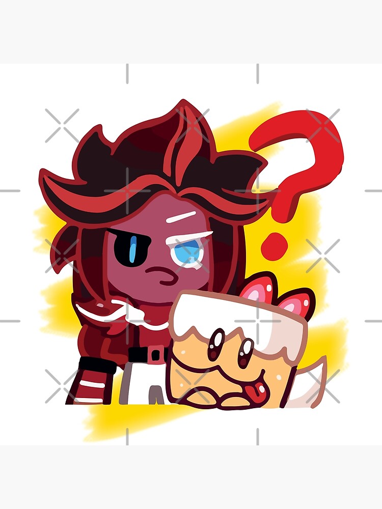 Cookie run kingdom red velvet cookie LINE sticker Canvas sold by Colin ...