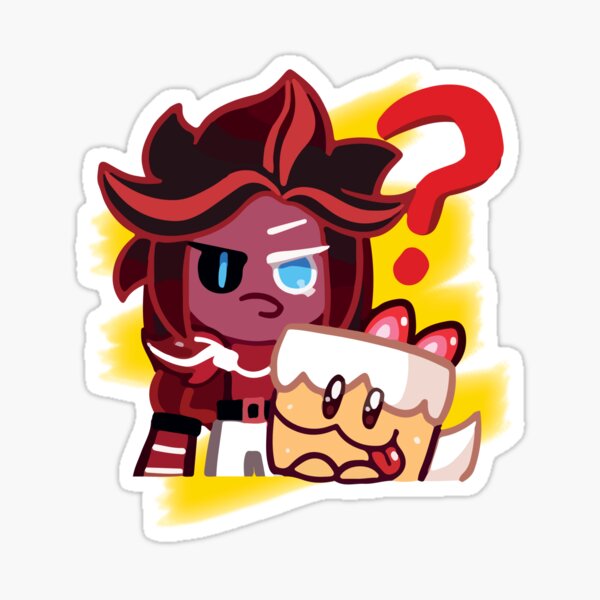 "cookie run kingdom red velvet cookie LINE sticker " Sticker for Sale ...
