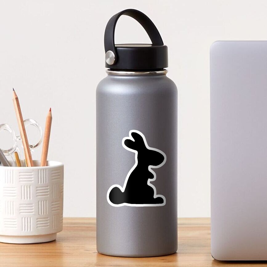"Nezzer Chocolate Bunny" Sticker by AndrewSkywalker | Redbubble