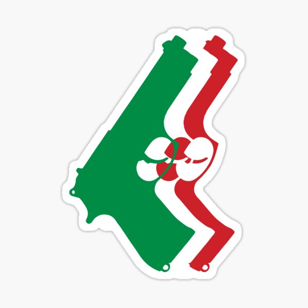 "Beretta 92 FS" Sticker for Sale by WarrenVance | Redbubble