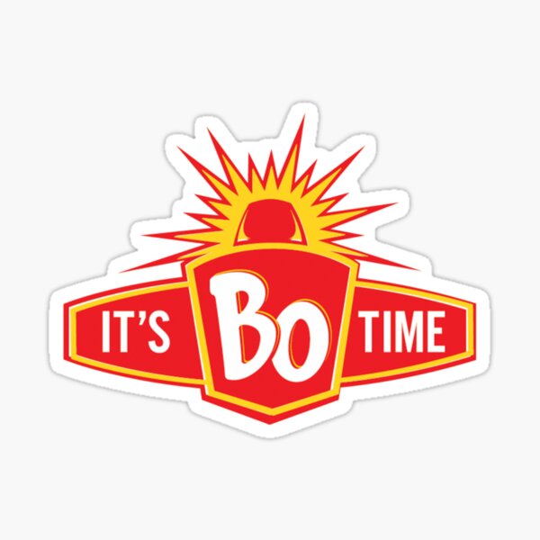 "Restaurant Its Bo Time Classic Logo" Sticker for Sale by madelenema4u ...