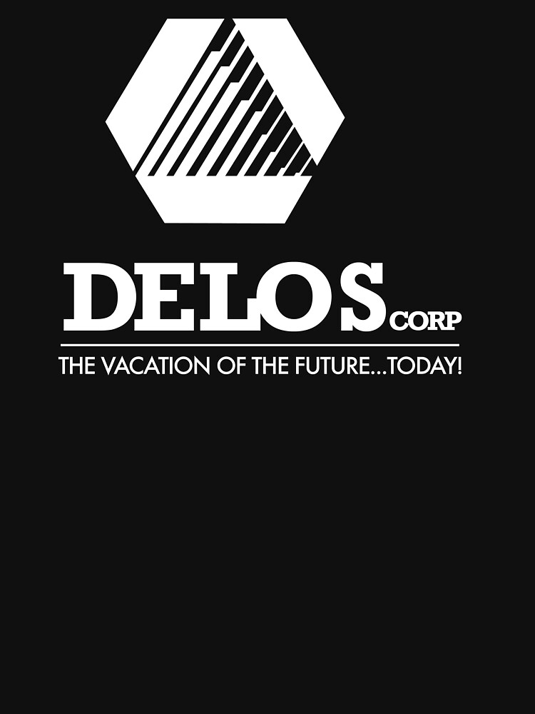"DELOS CORP - THE VACATION OF THE FUTURE, TODAY!" T-shirt for Sale by ...
