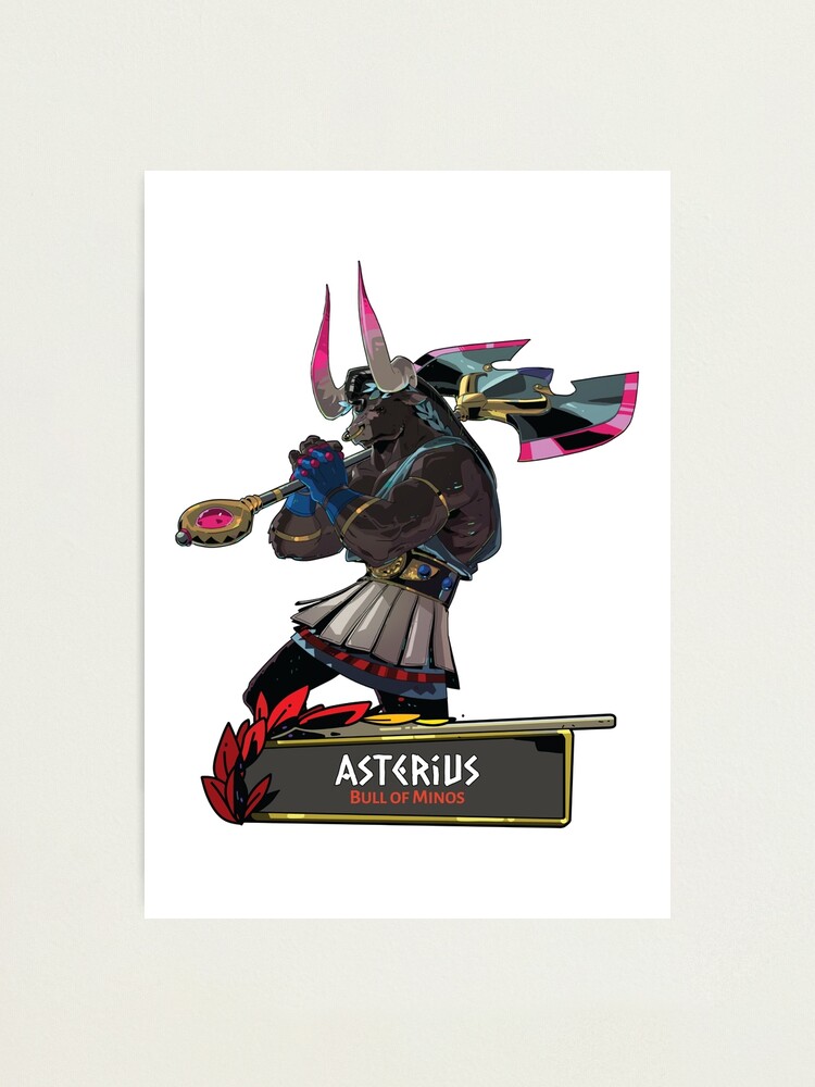 "Hades (Game) - Asterius, Bull of Minos" Photographic Print for Sale by ...