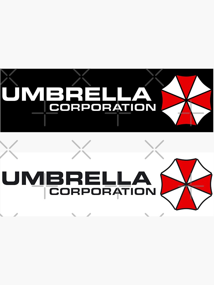 "Umbrella Corp" Sticker by jmrmaverick | Redbubble