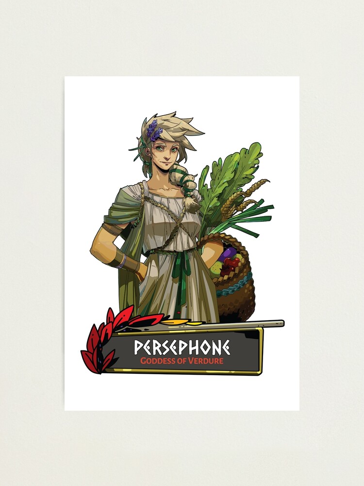 "Hades (Game) - Persephone, Goddess of Verdure" Photographic Print for ...