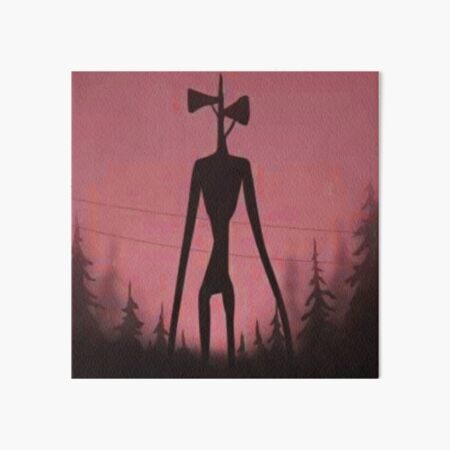 "Siren Head" Art Board Print by FleetDesign | Redbubble