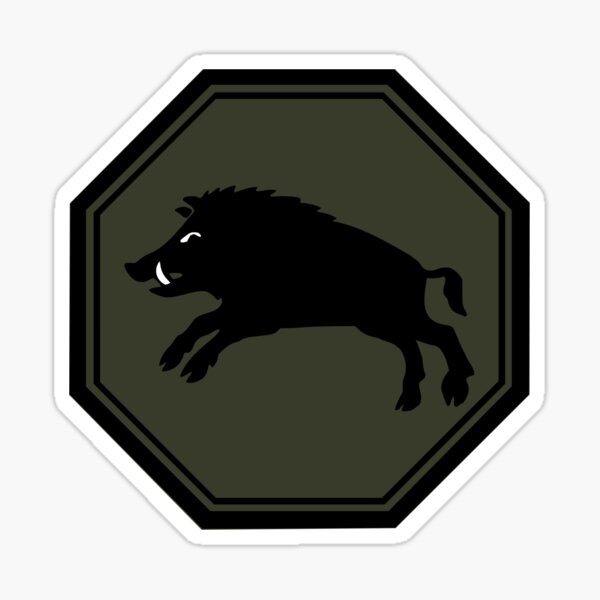 "Wild Boar" Sticker for Sale by TyminskiArts | Redbubble