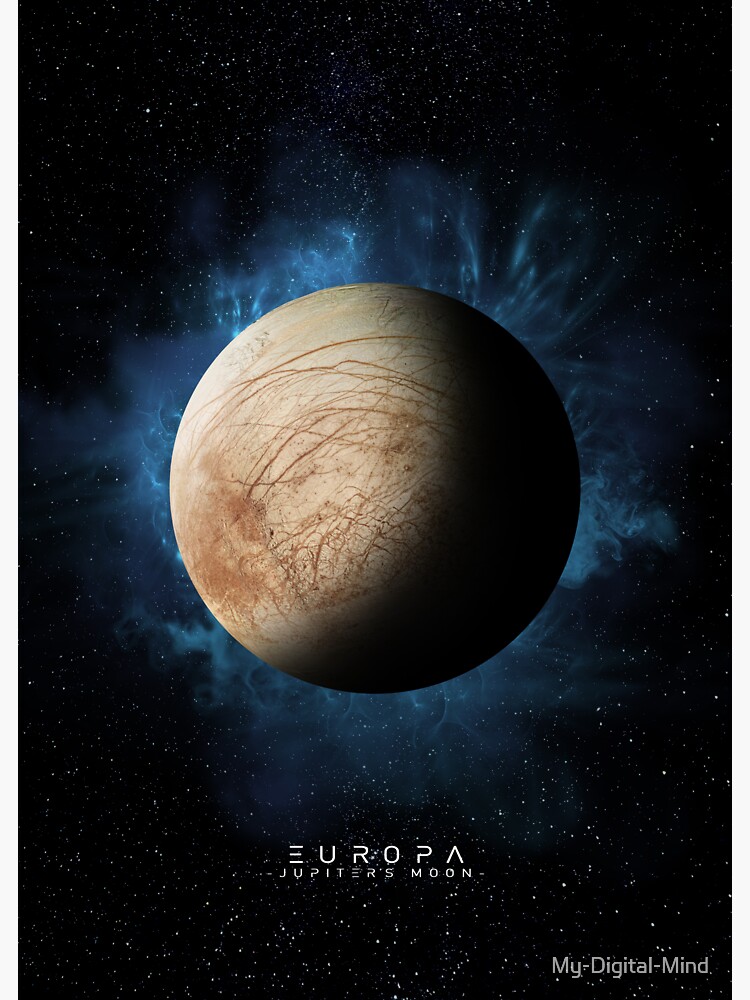 "Europa " Sticker for Sale by My-Digital-Mind | Redbubble