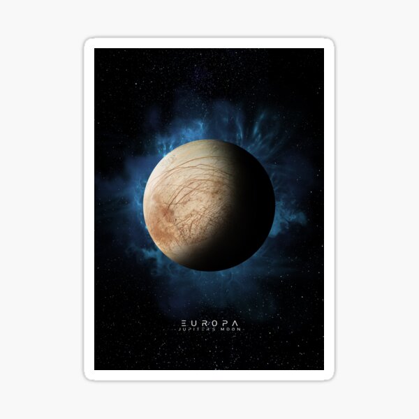 "Europa " Sticker for Sale by My-Digital-Mind | Redbubble