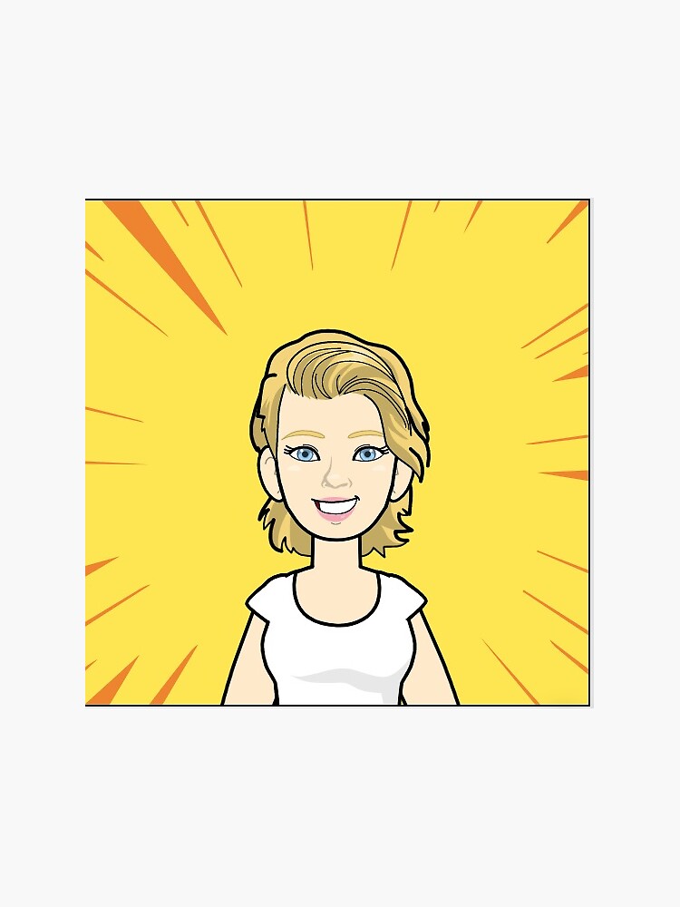 "Trans girl Avatar " Sticker for Sale by ManuCassian | Redbubble