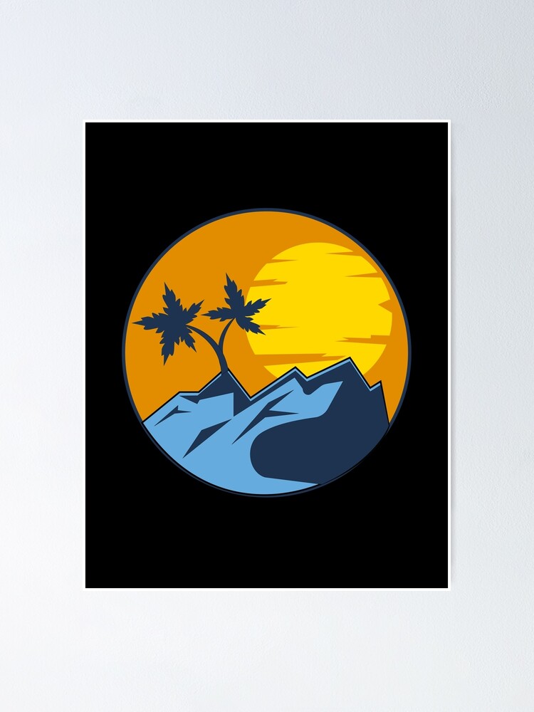 "Sun and Trees Aro Ace Flag. Aroace Pride" Poster for Sale by ...