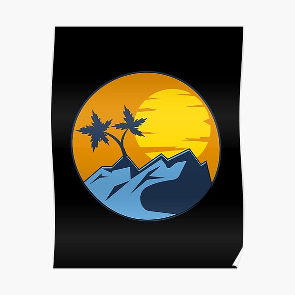 "Sun and Trees Aro Ace Flag. Aroace Pride" Poster for Sale by ...