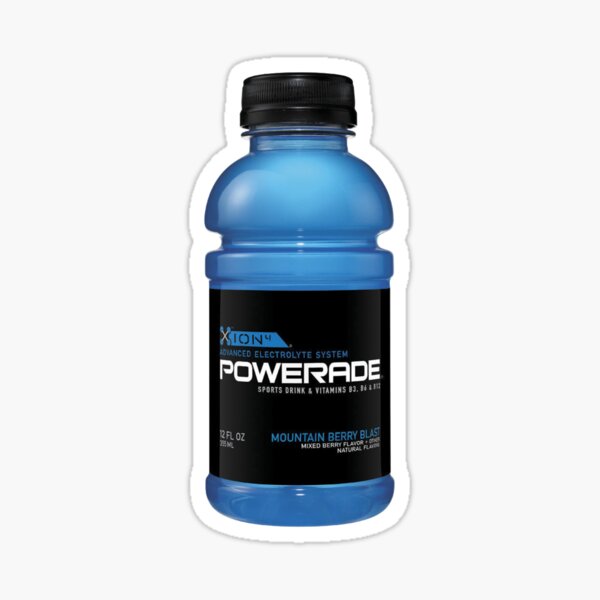 "Blue Powerade" Sticker for Sale by sell4kell | Redbubble