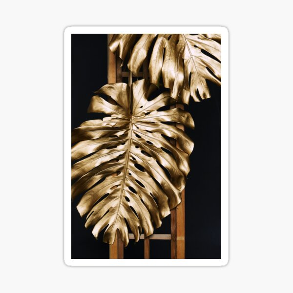 "Gold palmas " Sticker by Xefa10 | Redbubble