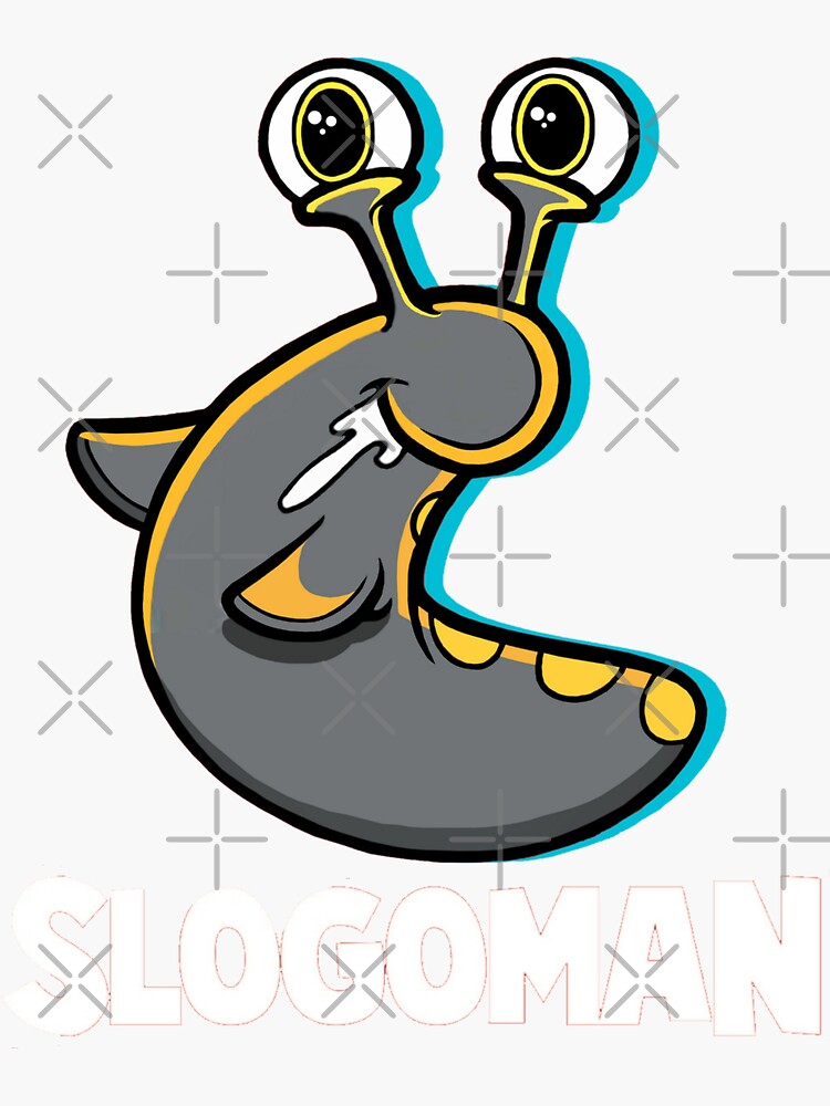 "Slogoman gaming youtube - Cool" Sticker by Moonarts27 | Redbubble