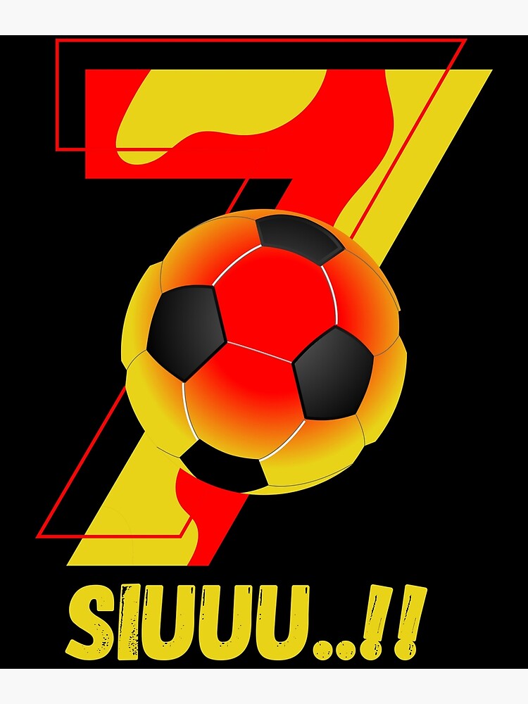 "Siuuu celebration," Poster by Onarmi | Redbubble