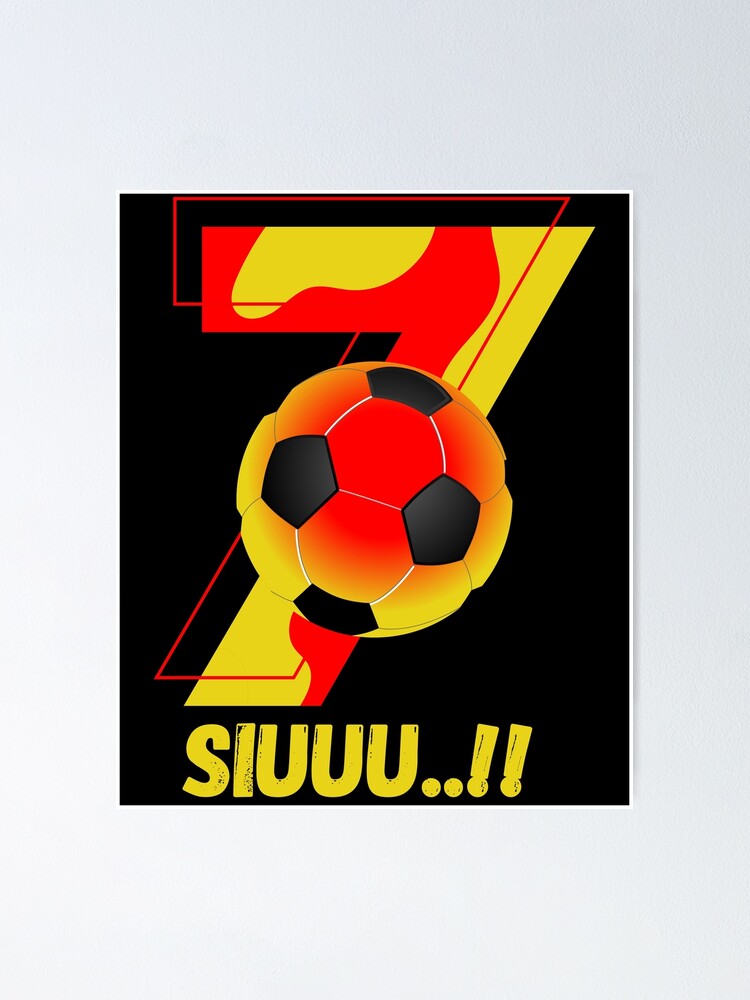 "Siuuu celebration," Poster by Onarmi | Redbubble