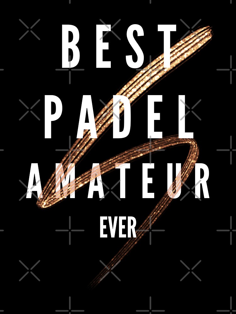 "Best padel amatuer ever - funny" Sticker for Sale by CravingMagic ...