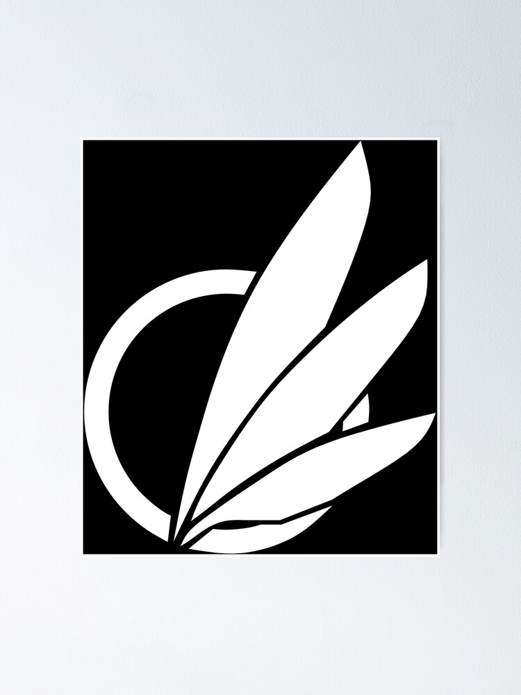 "Avali Illuminate logo white" Poster for Sale by AvaliTrader | Redbubble