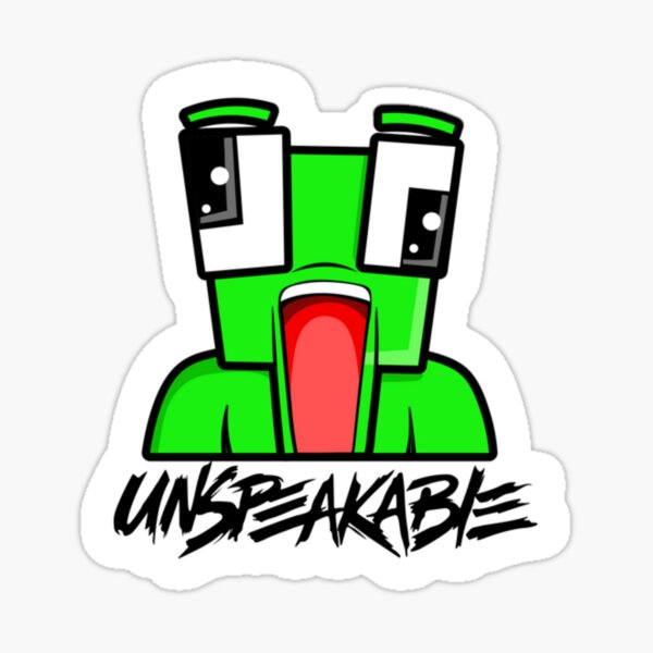"youtube play Funny Unspeak.able" Sticker for Sale by Aralina01 | Redbubble