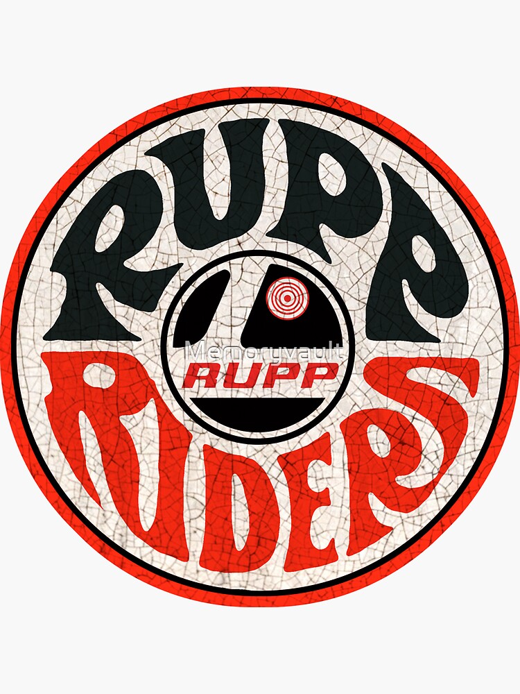"The Rupp Riders" Sticker for Sale by Memoryvault | Redbubble