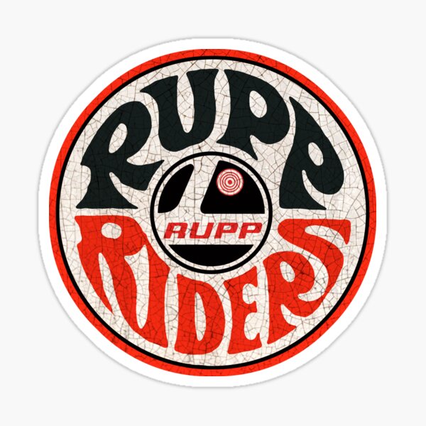 "The Rupp Riders" Sticker for Sale by Memoryvault | Redbubble