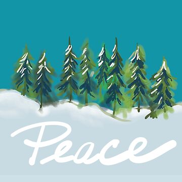 "Peace forest" Greeting Card for Sale by Sharon Glennon | Redbubble