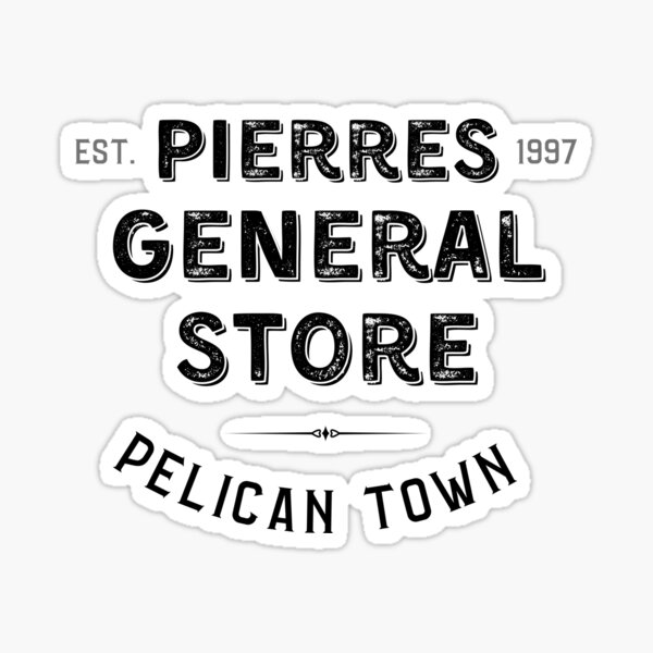 "Stardew Valley Pierres General Store " Sticker for Sale by ...