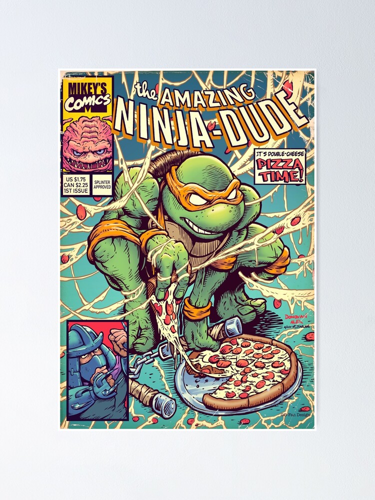 "The Amazing Ninja Dude" Poster for Sale by donovanalex | Redbubble